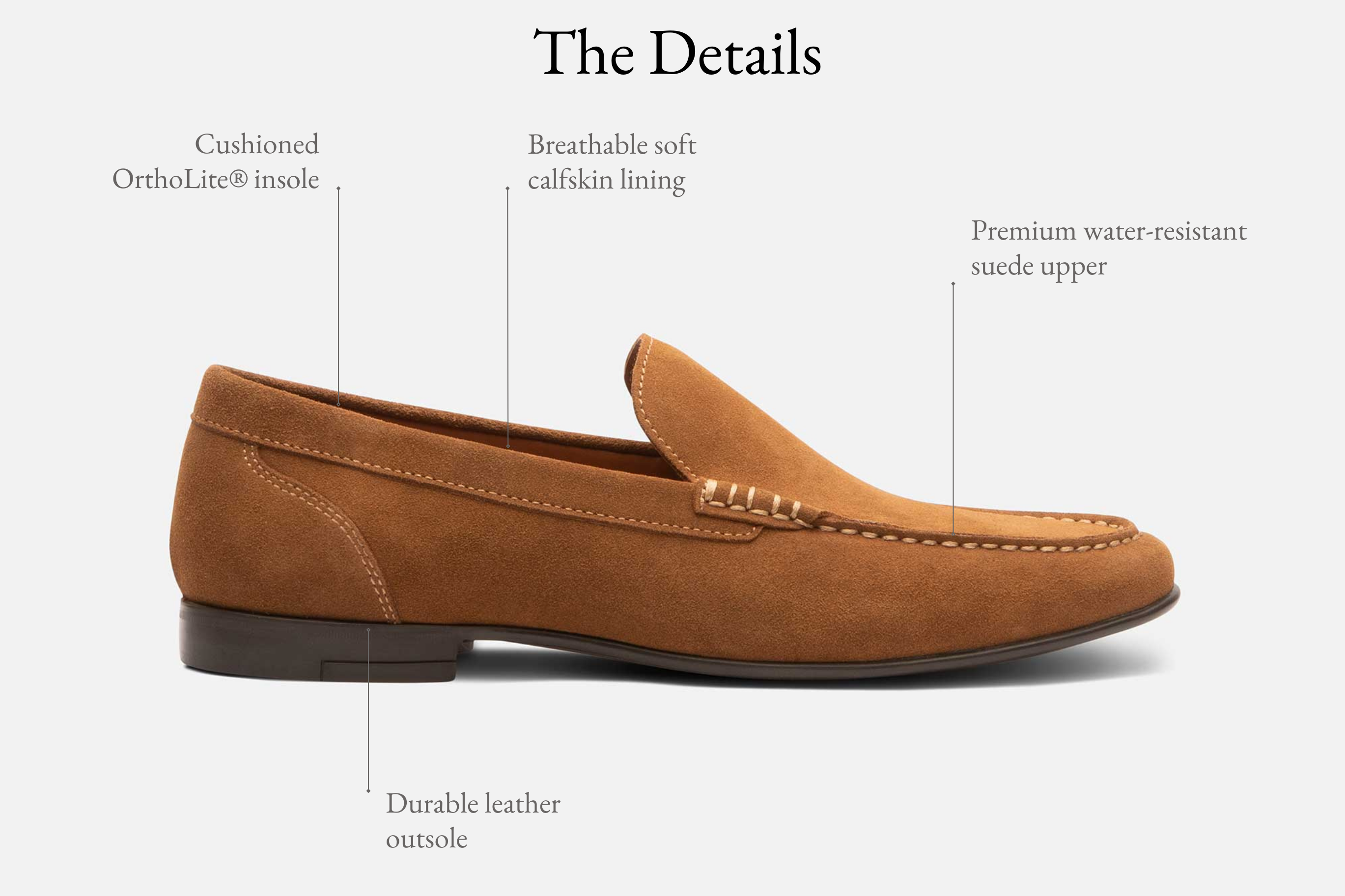 Ashton Suede Loafer | Gordon Rush